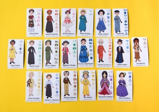 Famous Women in History: Guess Who Game for Kids