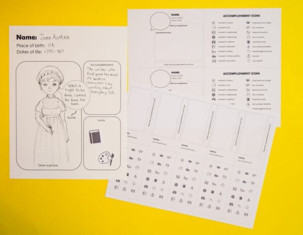 Women Guess Who Game: Basic Version (2-Player-Game) | Adventure in a Box
