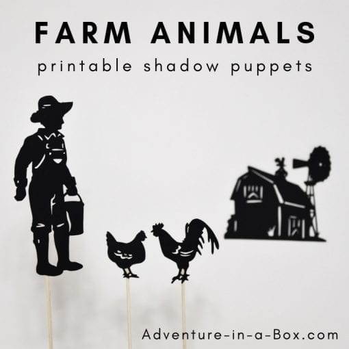 Printable Shadow Puppets Archives | Adventure in a Box