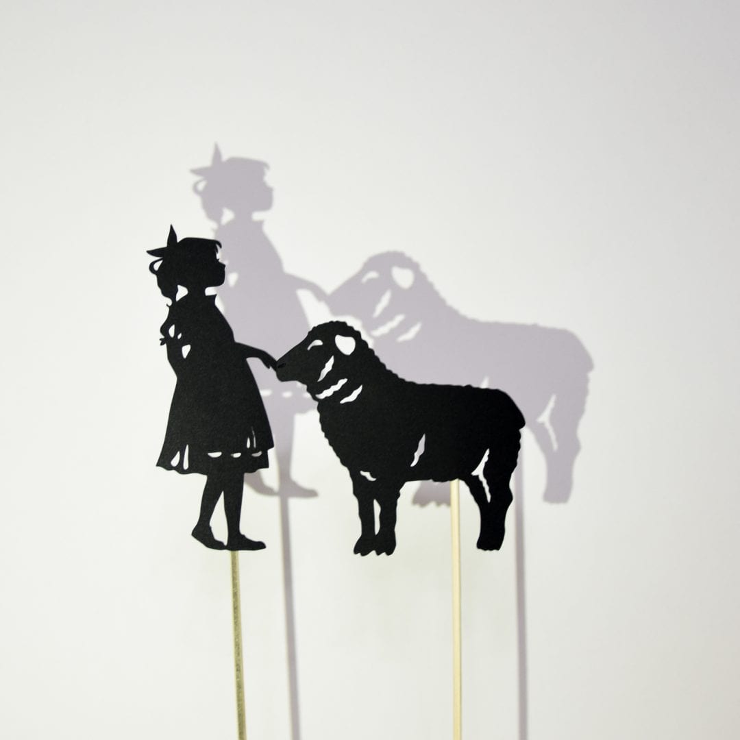 Farm Animals Shadow Puppets for Children