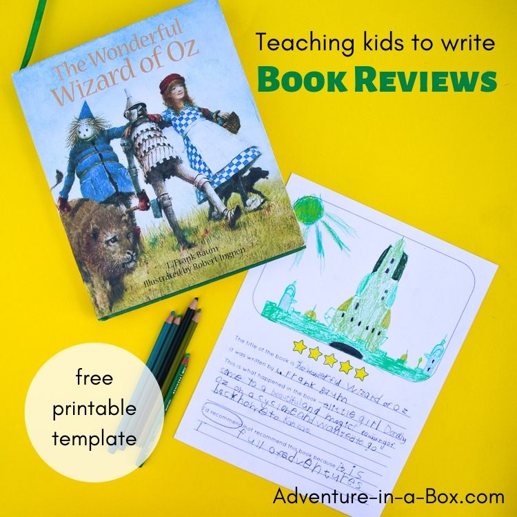 How To Write A Book Review For Kids