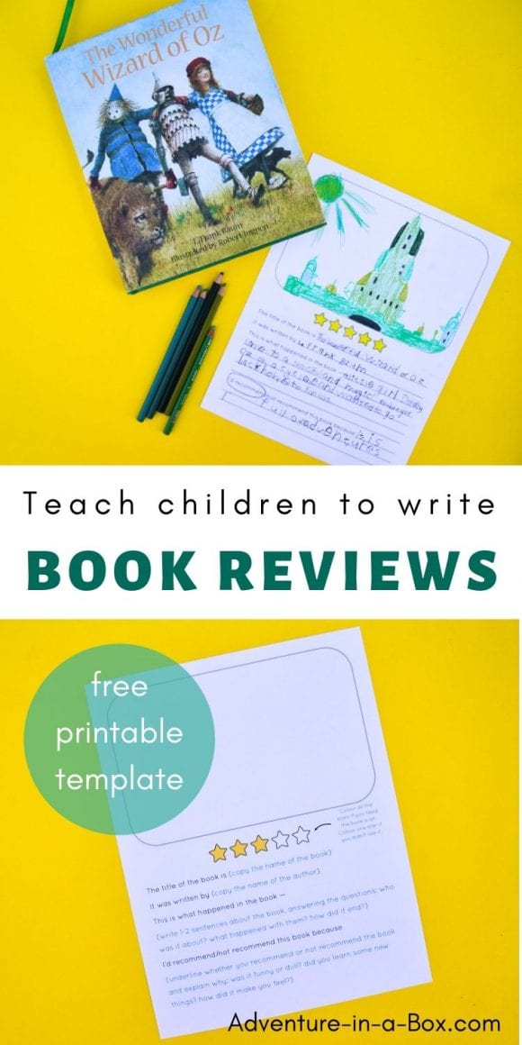 How to Write a Book Review - for Kids