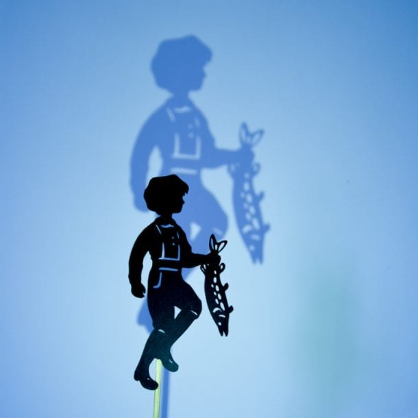 Nursery Rhymes with Printable Shadow Puppets