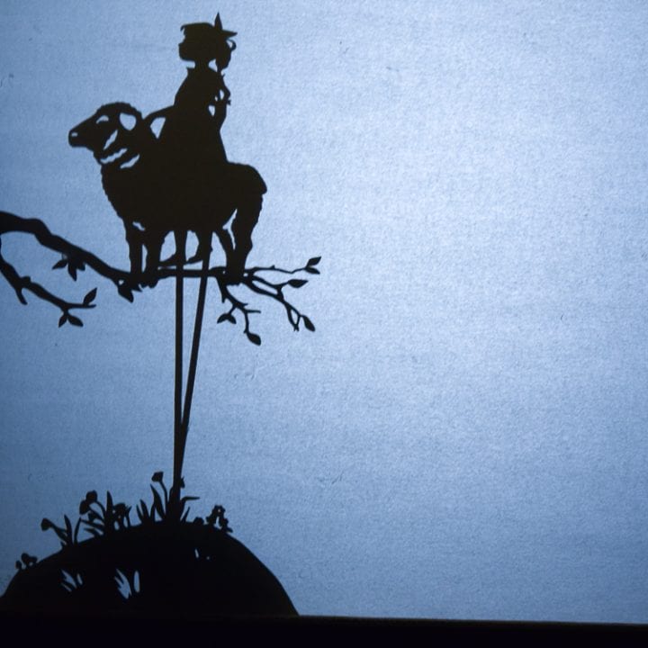 Nursery Rhymes with Printable Shadow Puppets