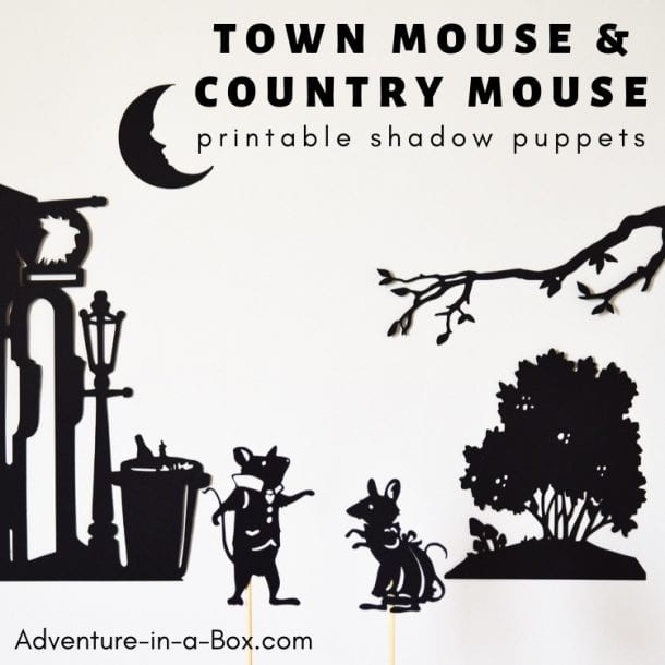 More Printable Shadow Puppets | Adventure in a Box