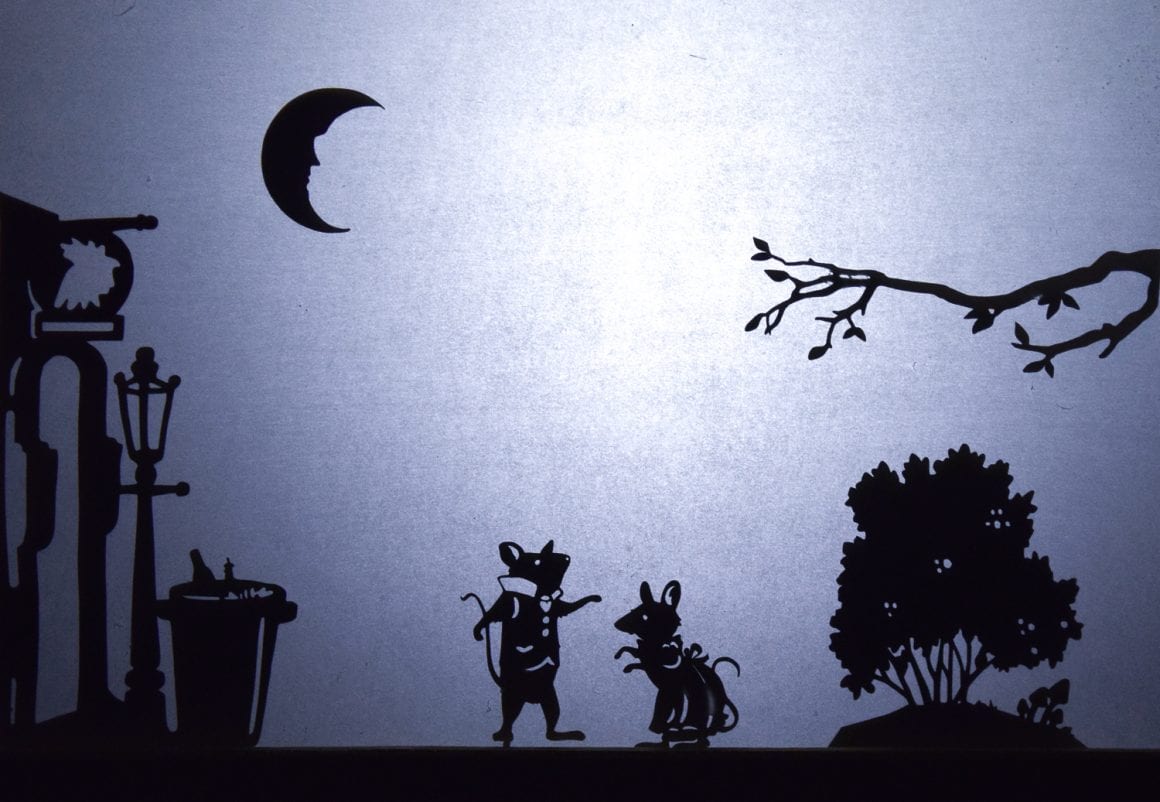 The Town Mouse and the Country Mouse Shadow Puppets for Children