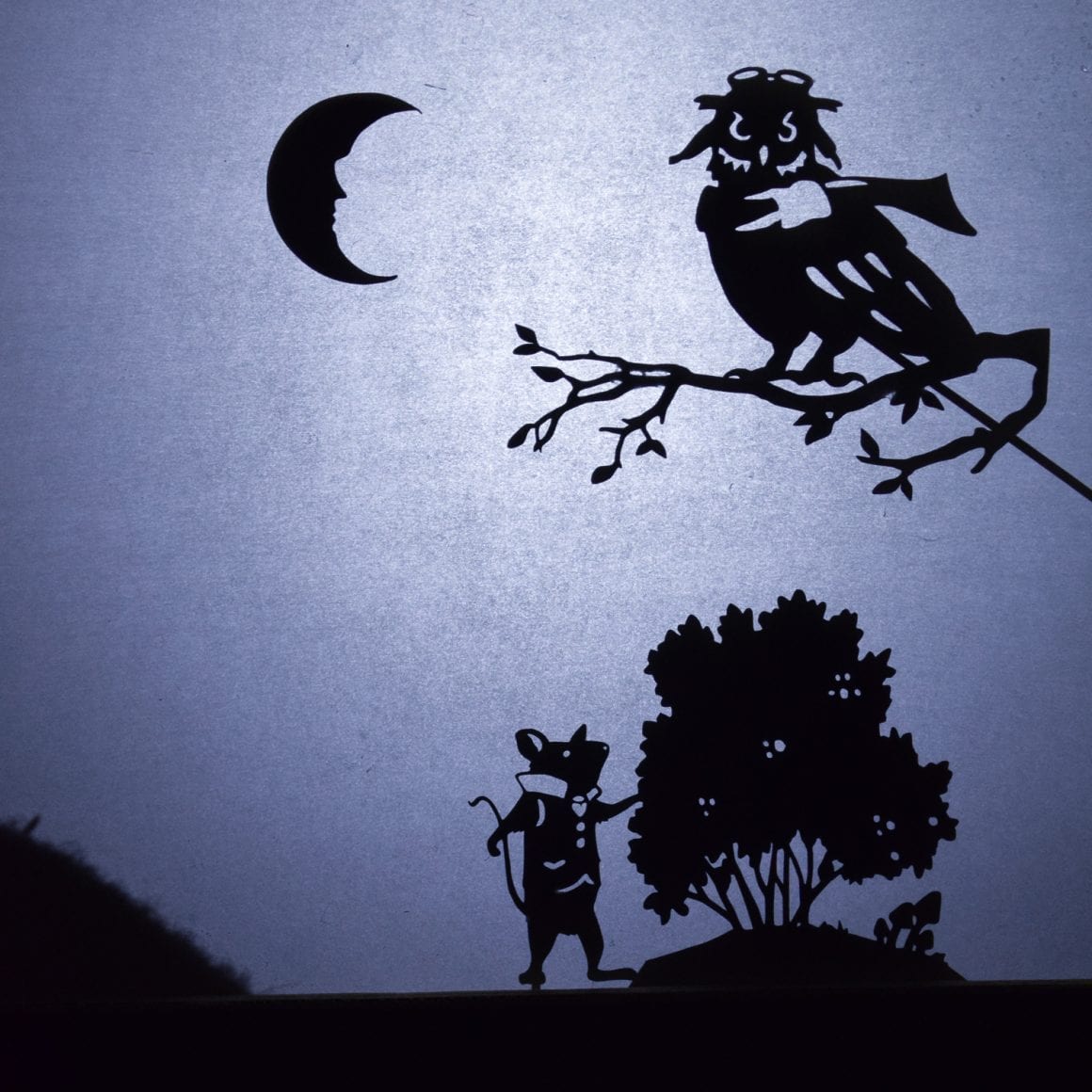 The Town Mouse and the Country Mouse Shadow Puppets for Children