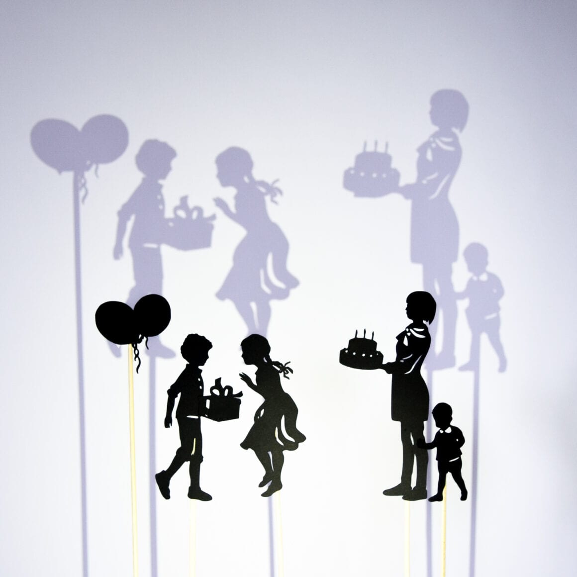 Aesop's Fables Shadow Puppets: Hare and Tortoise, Fox and Crow + Fox