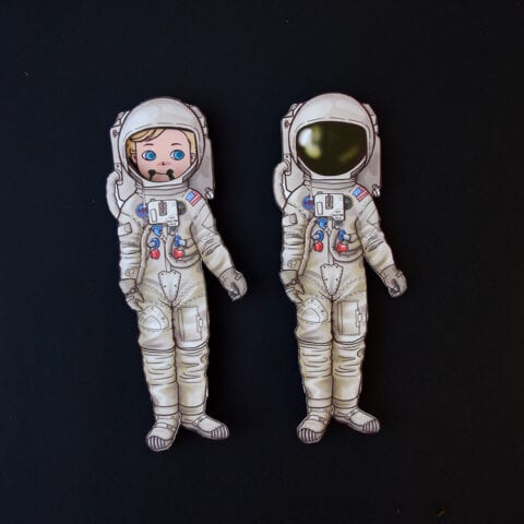 History of Space Suits Pack: Paper Dolls + Information Booklet ...