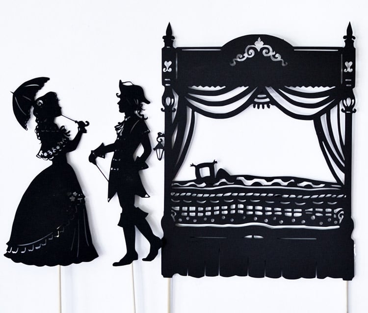 100 Printable Shadow Puppet Templates