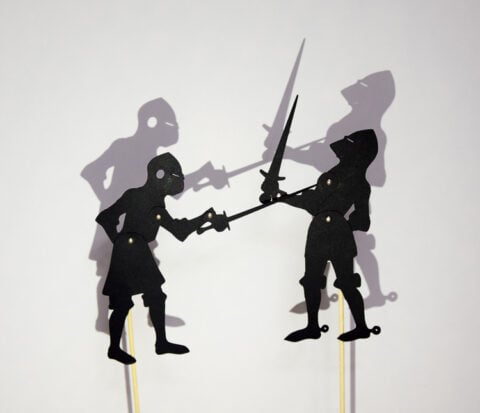 How to Make Shadow Puppets with Moving Parts