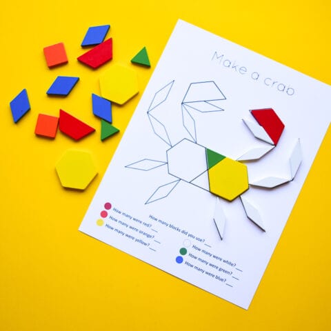 Animal Pattern Block Templates | Adventure in a Box