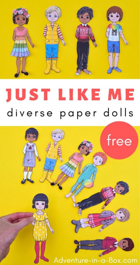 Diverse Paper Dolls