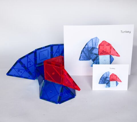 Animal Magna-Tile Idea Cards