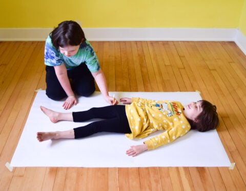 Life-Size Printable Muscular System for Kids