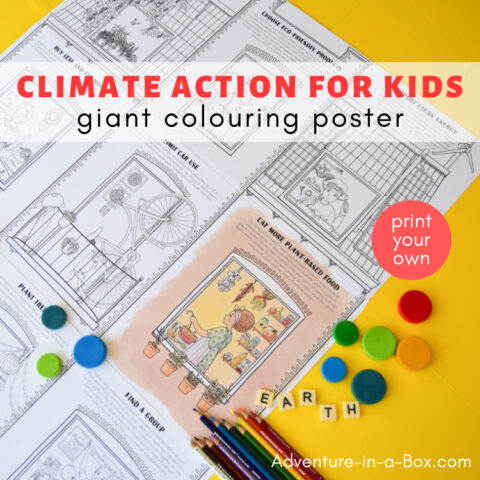 12 Climate Change Colouring Pages