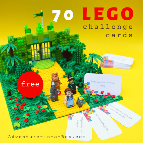 70 Free Printable Lego Challenge Cards | Adventure in a Box