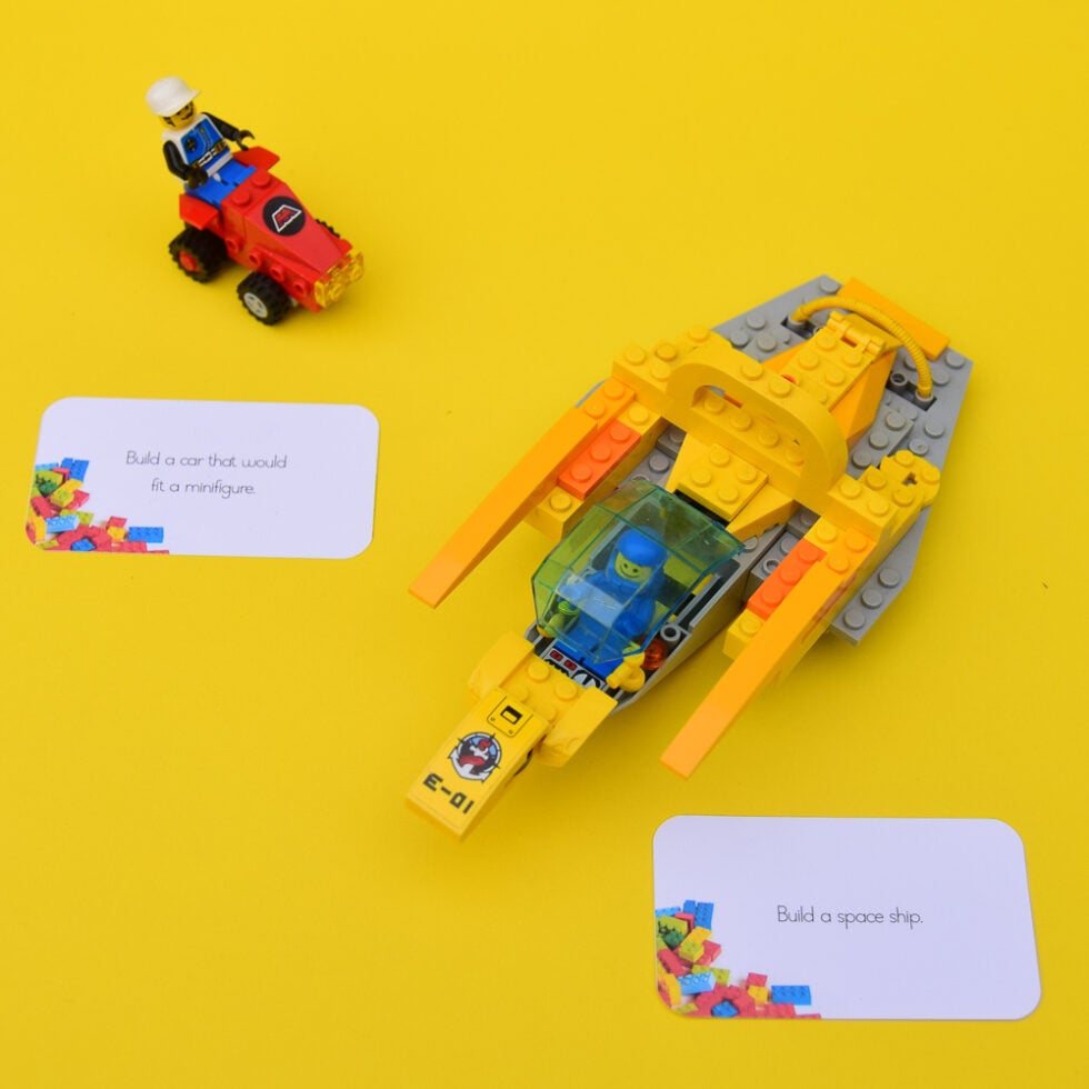 70 Lego Building Challenges with FREE Printable Cards