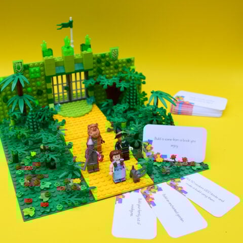 70 Lego Building Challenges with FREE Printable Cards