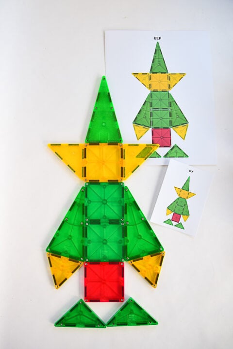 Winter Magnetic Tile Idea Cards | Adventure in a Box